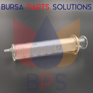 Jual Spuit / Suntikan / Syringe Glass / Kaca / Beling for Solvent 50 ml ...