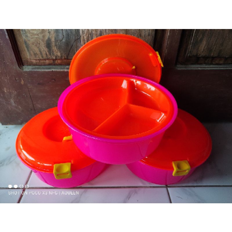 Jual Rantang Plastik Sekat / Rantang Catering / Rantang Bekal / Lunch ...