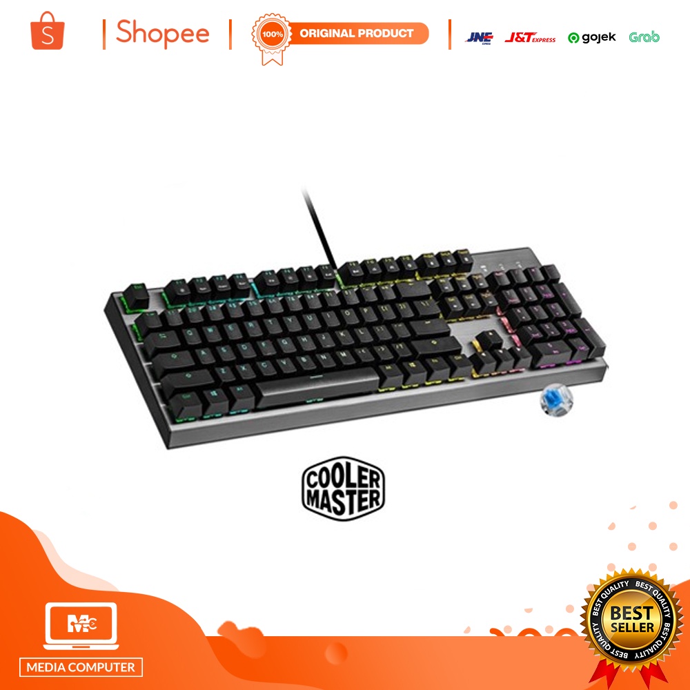 Jual Keyboard CoolerMaster CK350 RGB / BLUE SWITCH (CK-350-KKOL1-US ...