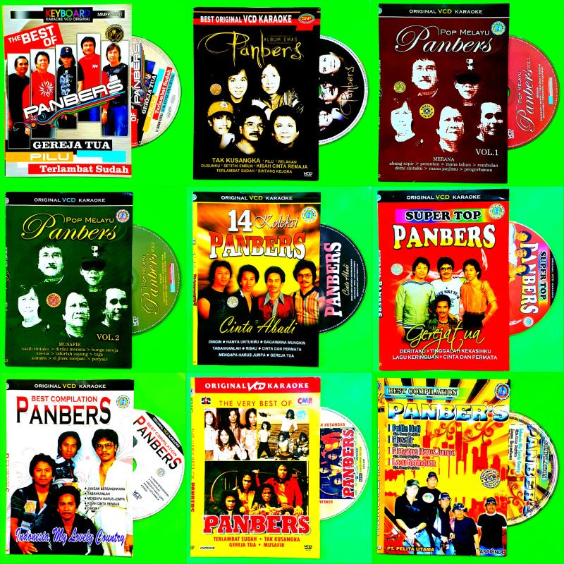 Jual VARIASI KASET ASLI ORIGINAL VIDEO MUSIK LAGU ALBUM PANBERS-BISA KARAOKE-VOCAL ON OF AKTIF ...