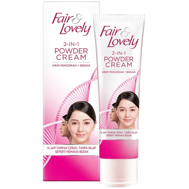 Jual Fair & Lovely 2 in 1 Powder Cream 40gr dan 20gr | Shopee Indonesia