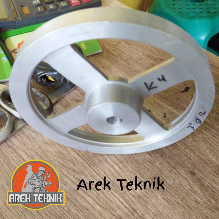 Jual SPM174 PULLEY PULI 7 INCH AS 12 MM NON JALUR - PULI PAPAS NOKEN AS ...