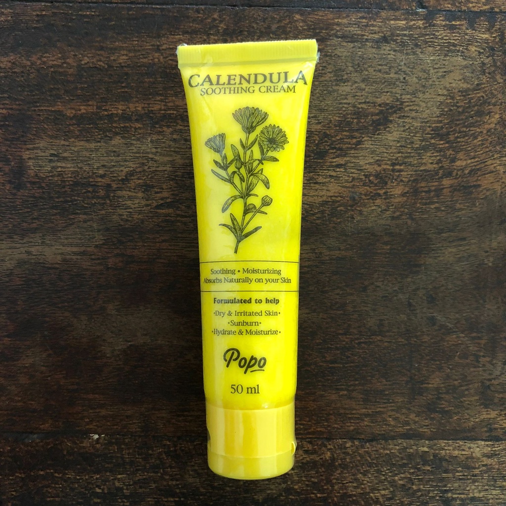 Jual Popo Calendula Soothing Cream 50ml | Shopee Indonesia