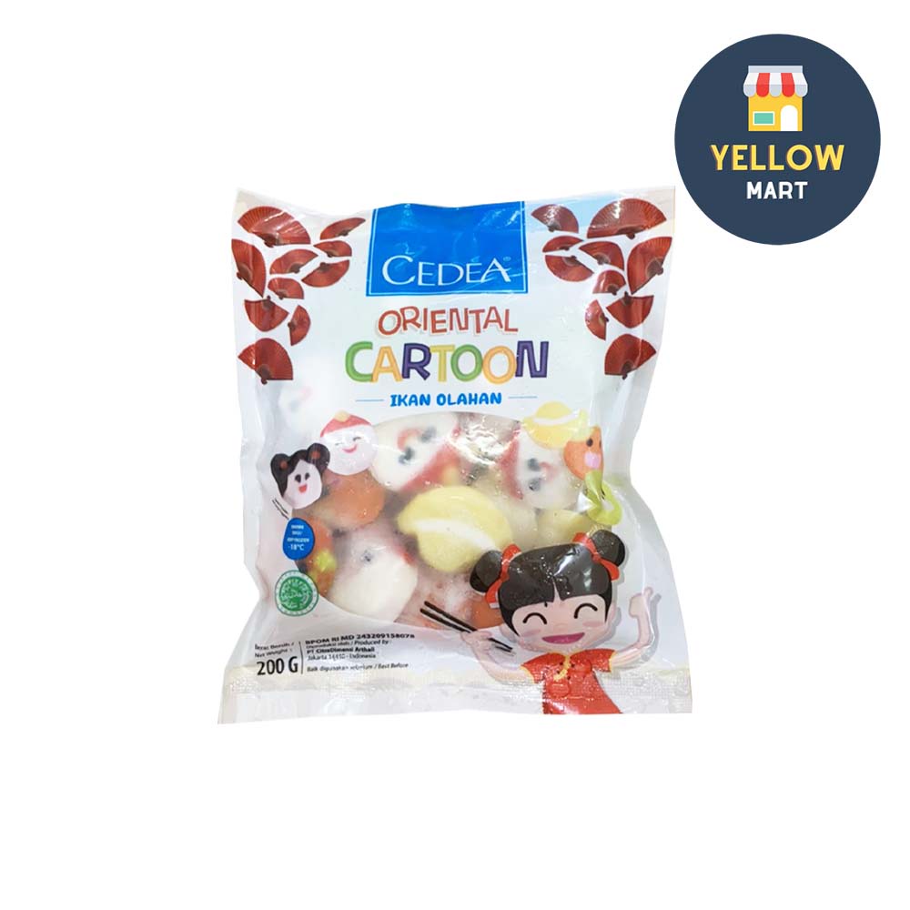 Jual Cedea Oriental Cartoon Ikan Olahan 200 Gram (FROZEN FOOD BANDUNG ...