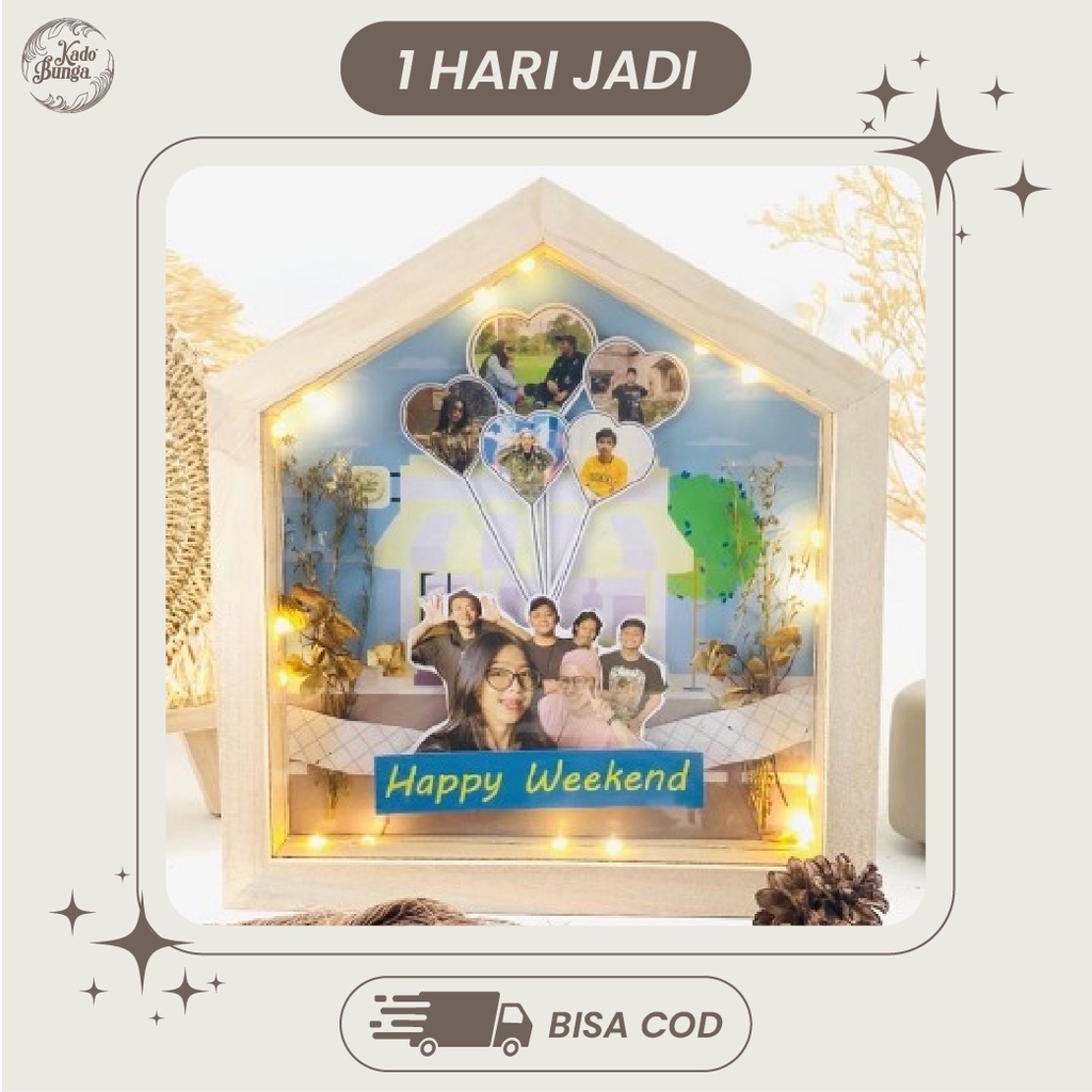 Jual POP UP FRAME HADIAH KADO UNIK UNTUK BESTIE | KADO COWOK | HADIAH ...