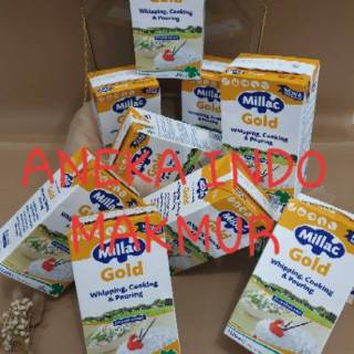 Jual MILLAC GOLD Millac Milac gold Whip Whipping Whipped Cream 1 Liter ...