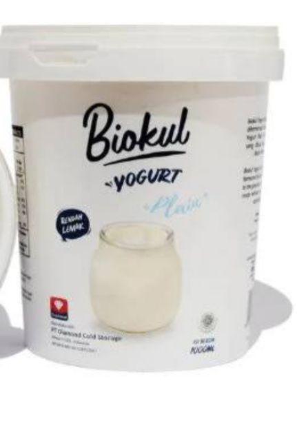 Yogurt Biokul Stirred Plain 1Liter Diamond, 1000 ml , Rasa Plain ...