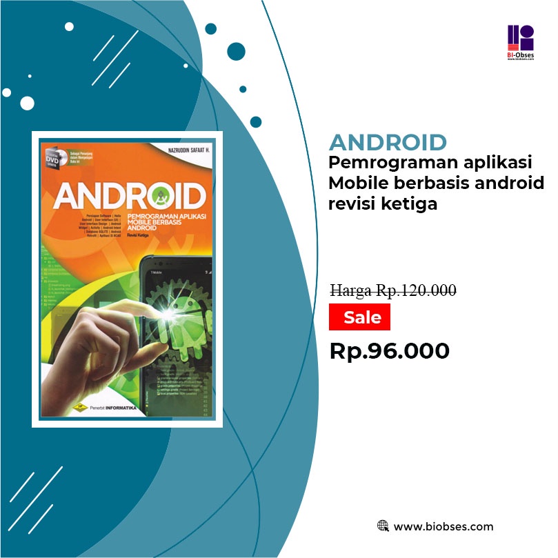 Jual [TERMURAH] BUKU ANDROID PEMROGRAMAN APLIKASI MOBILE SMARTPHONE DAN ...