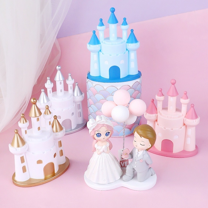 Jual CCC02 Cake Topper Castle 3D Disney KastiI Istana Princess Hiasan ...