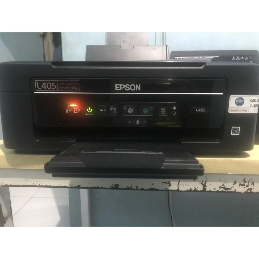 Jual Printer Epson L405 Wifi All in One Second Bekas | Wi-Fi Print Scan Copy | Shopee Indonesia