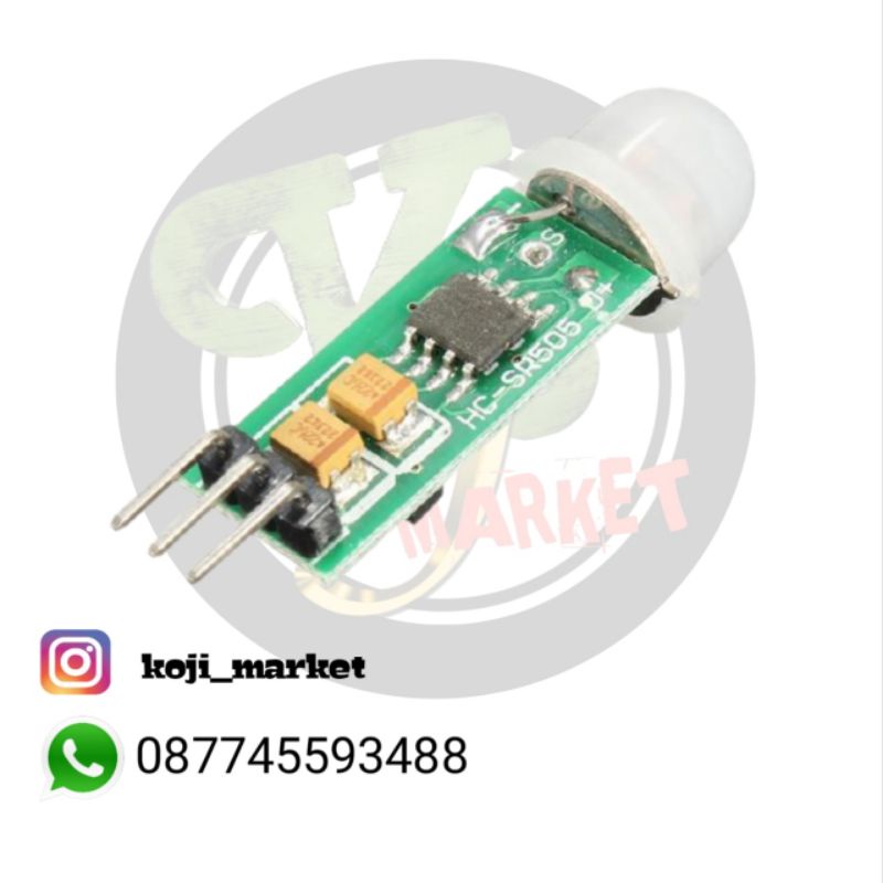 Jual HC-SR505 Mini PIR Motion Sensor Module | Shopee Indonesia
