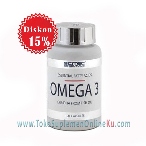 Jual Scitec Nutrition Omega 3 (100 Caps) I Ginjal, Batu Empedu & Liver ...
