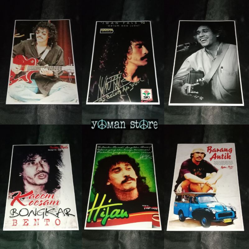 Jual POSTER IWAN FALS || POSTER BAND Oi || POSTER A3 PLUS || POSTER ...