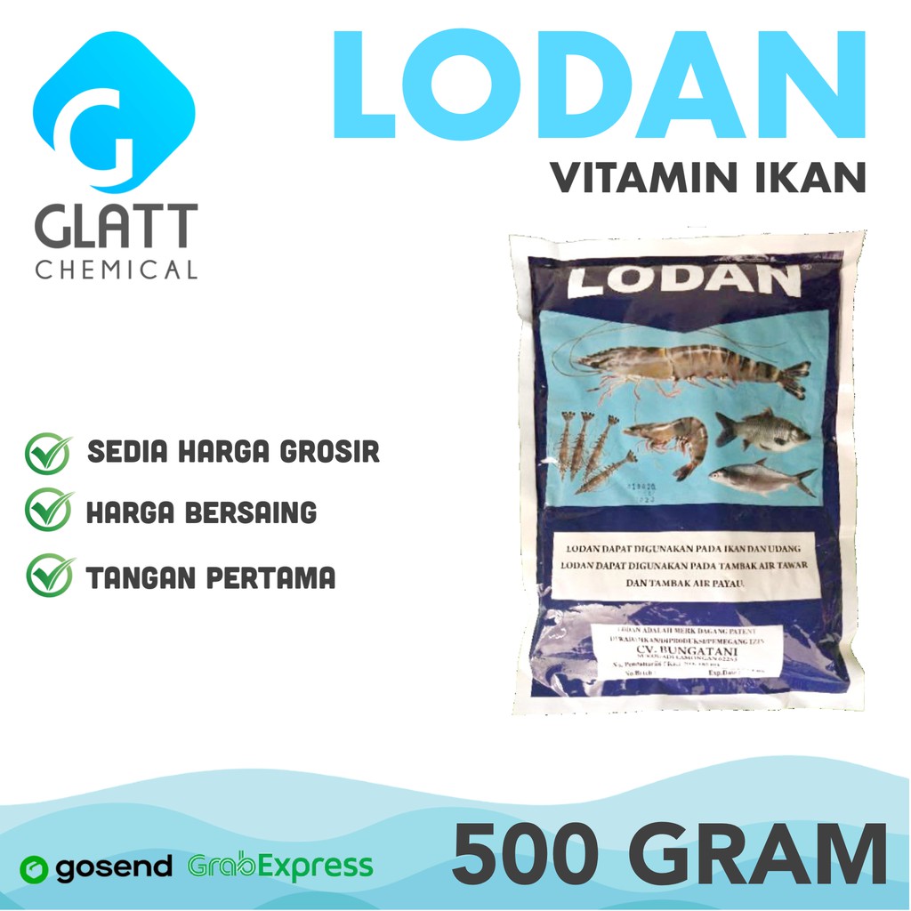 Jual Lodan 500 gram Bunga Tani - Vitamin Pemacu Bobot Ikan dan Udang ...