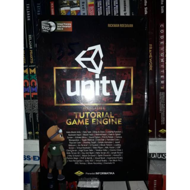 Jual Buku Unity Tutorial Game Engine Bonus CD Tutorial by Rickman Roedavan | Shopee Indonesia