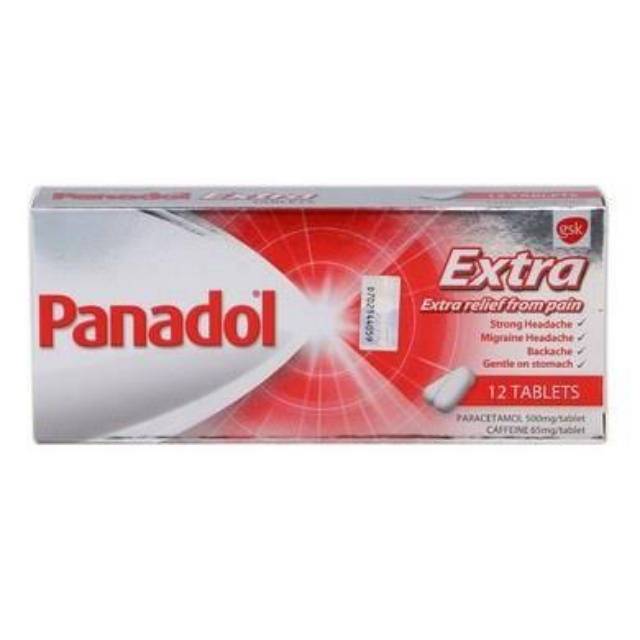 Jual PANADOL EXTRA IMPORT (Obat Sakit Kepala Migraine Paracetamol ...