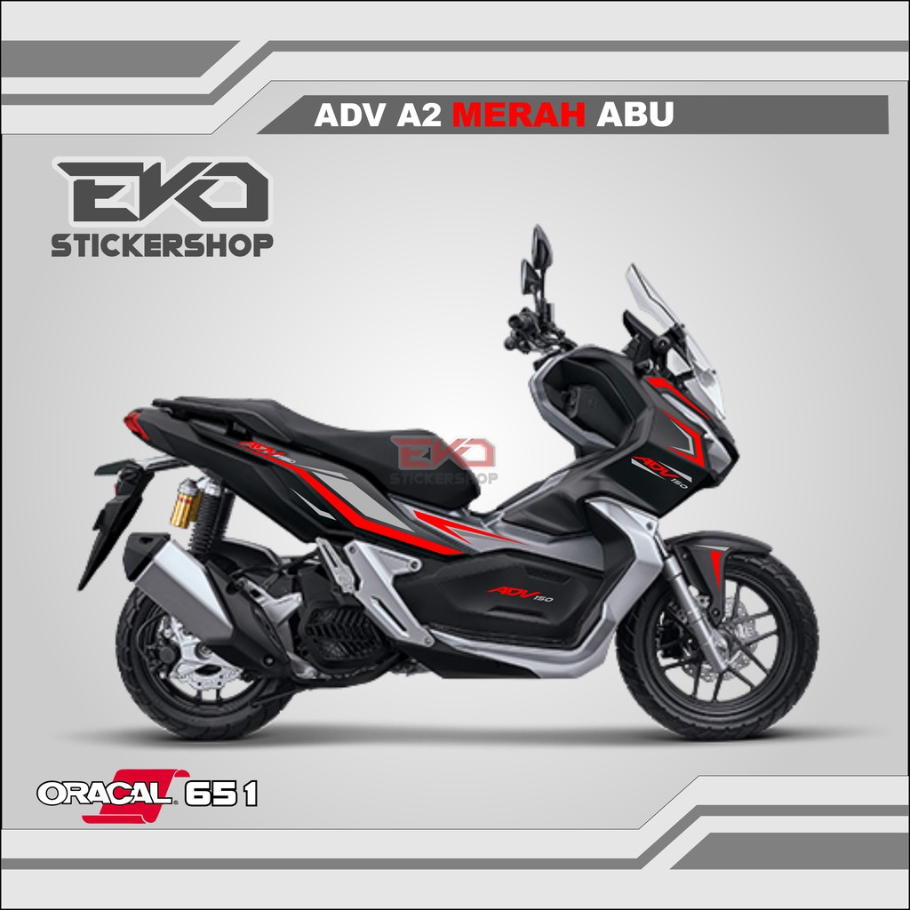 Jual Sticker HONDA ADV 150 Hitam cutting stiker | Shopee Indonesia