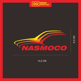 Jual STICKER STIKER CUTTING LOGO NASMOCO TOYOTA DEALER | NASMOCO ...