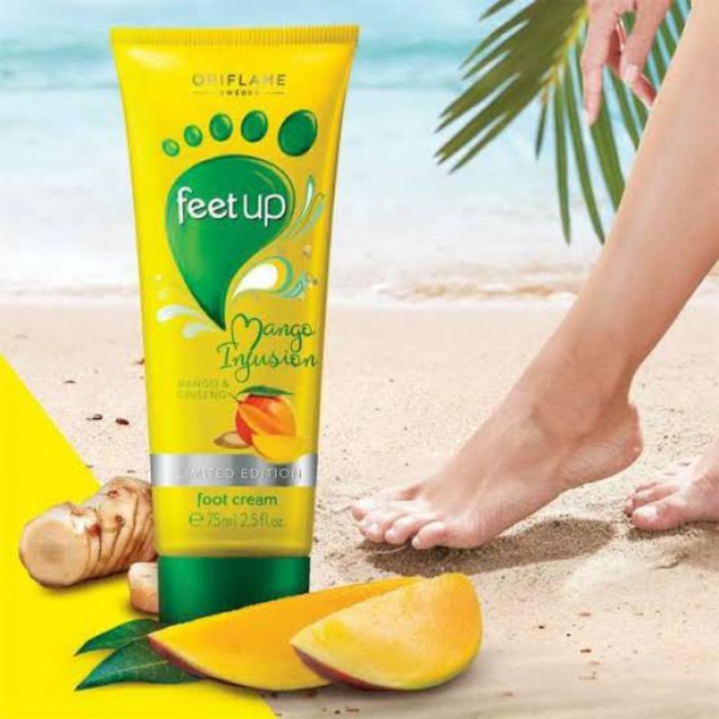 Jual Feet Up Mango Infusion Mango Infusion Mango & Ginseng Foot Cream ...