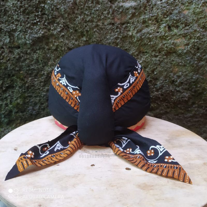 Jual Blangkon Alusan Bisa Dicuci Model Blangkon Sunan Kalijaga Batik ...