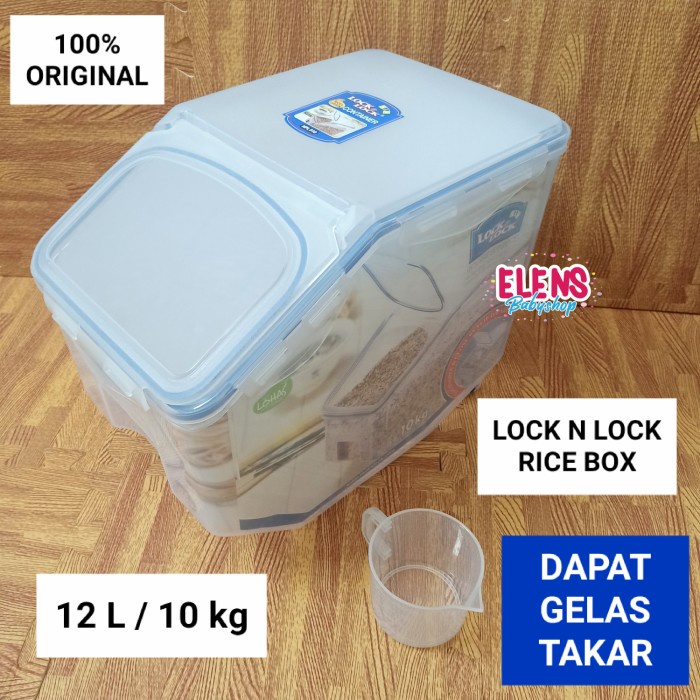 Jual Lock N Lock Rice Box Tempat Beras 12L / 10Kg | Shopee Indonesia