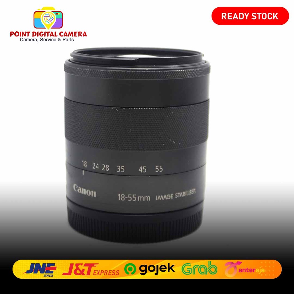 Jual Lensa Mirrorless Canon 18-55 STM for M2 M3 M10 M6 M50 M100 M200 ...
