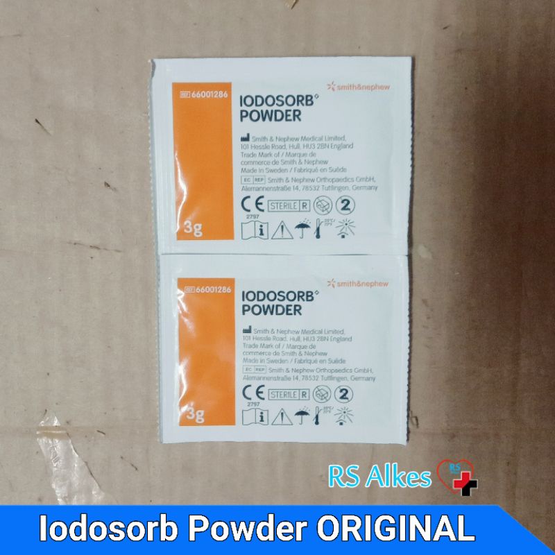 Jual Iodosorb Powder Sachet 3g Antiseptik Luka Iodosorb | Shopee Indonesia