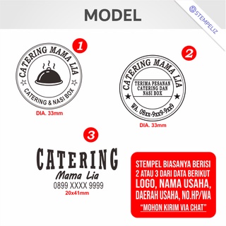 Jual Stempel Catering / Toko Catering / Nasi Box | Shopee Indonesia