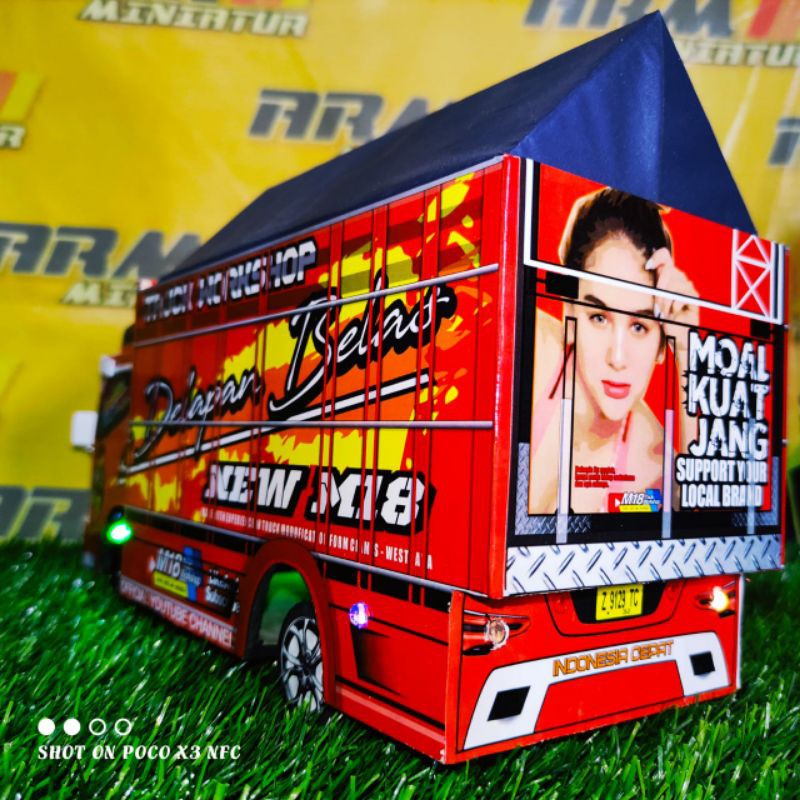 Jual Miniature Truck Oleng, Remot control, miniatur Truck, Truck oleng ...
