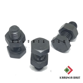 Jual BAUT & MUR M8 BAJA HITAM DRAT 8 MM PITCH 1.25 MM KUNCI RING PAS 13 | Shopee Indonesia