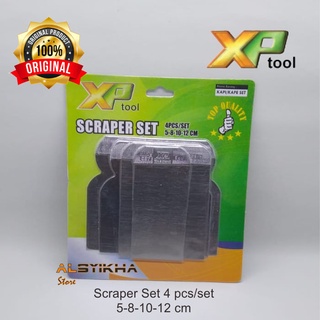 Jual KAPI KAPE SET 4pcs Cat Besi Lentur Alat Dempul Scrub -Sliper plat ...