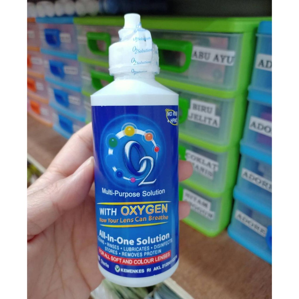 Jual CAIRAN PEMBERSIH SOFTLENS O2 160ML | Shopee Indonesia