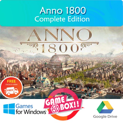 ANNO 1800 COMPLETE EDITION 10 DLCS - PC GAMES | Shopee Indonesia