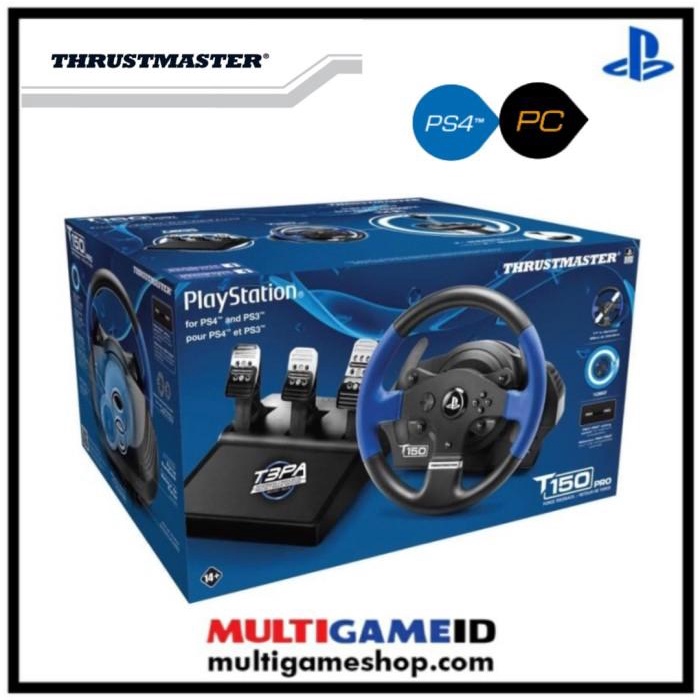 Jual Nay | Thrustmaster T150 Pro With T3Pa Pedal Racing Wheel Kualitas ...
