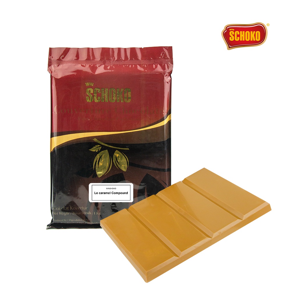 Jual SCHOKO Le Caramel Compound Block - 1 Kg / Coklat Batangan | Shopee ...