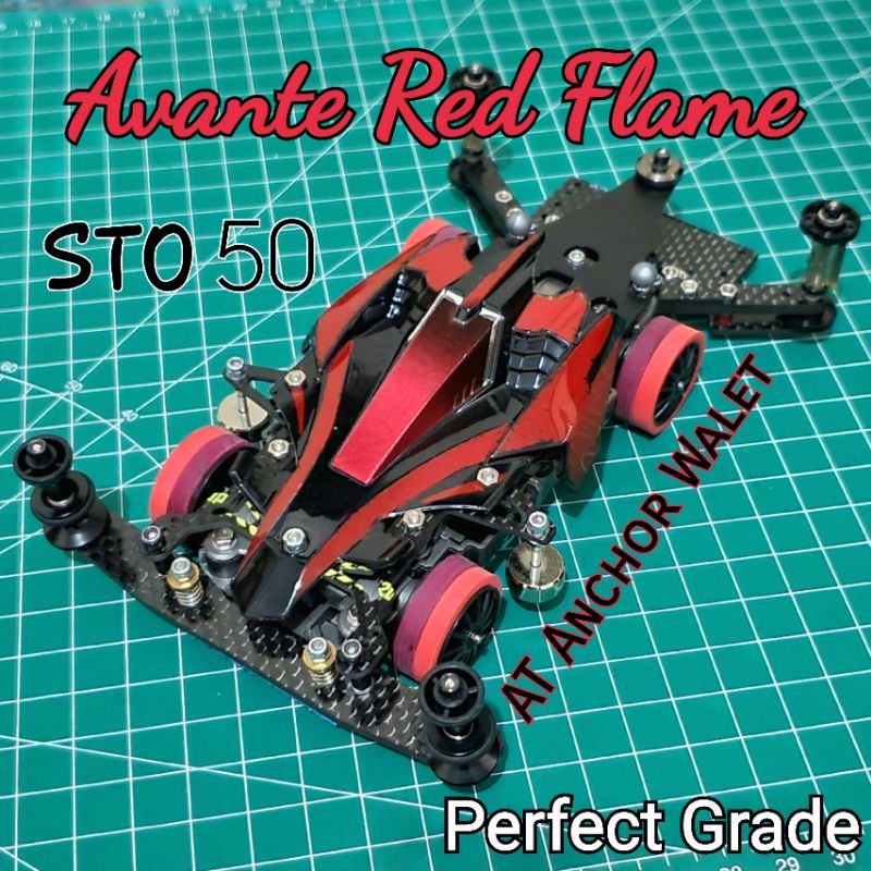 Jual Tamiya mini4wd STO 50 ms-flex chassis - AT pivot anchor sliding ...