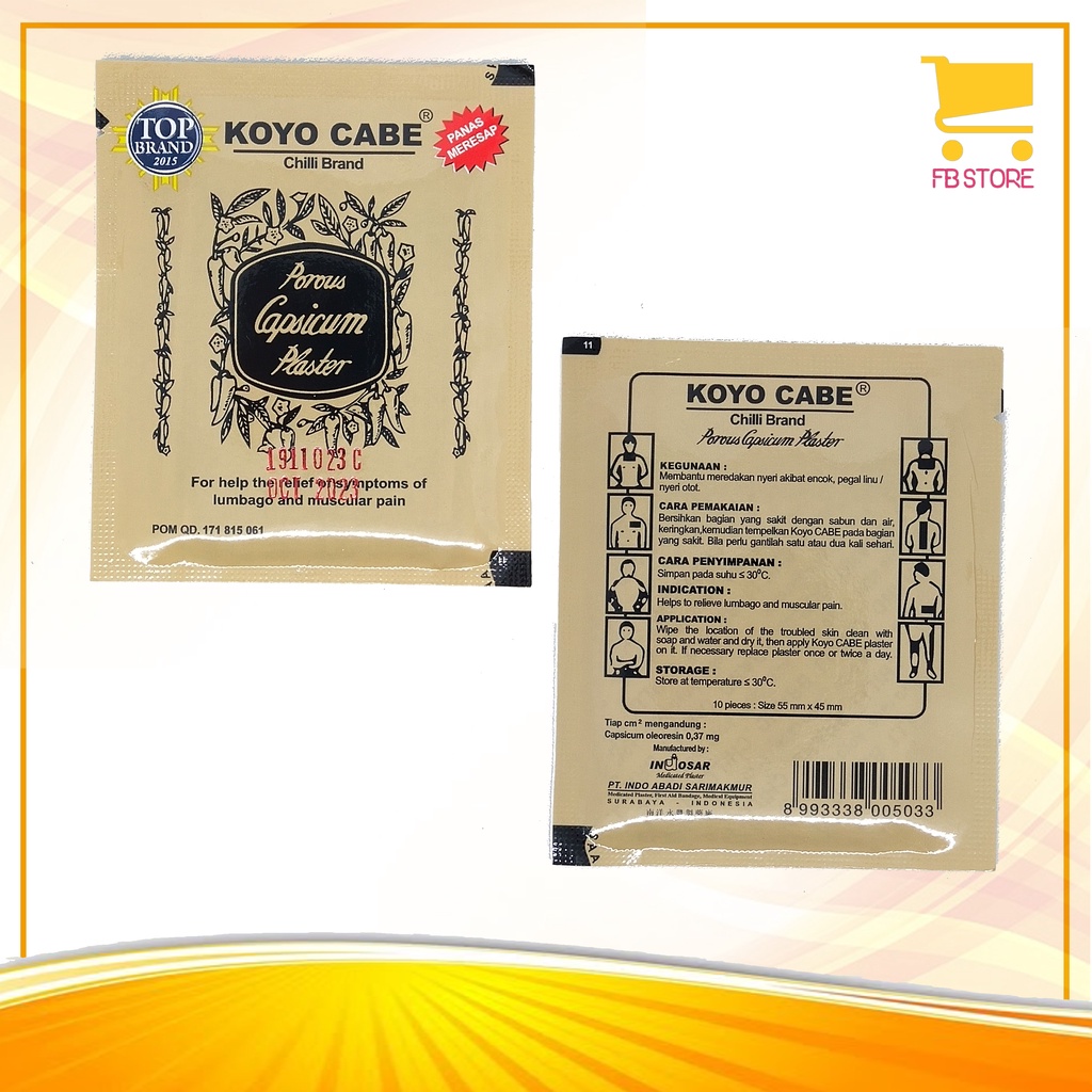 Jual Koyo Cabe 1 Bungkus Isi 10 Pcs Indonesia|Shopee Indonesia