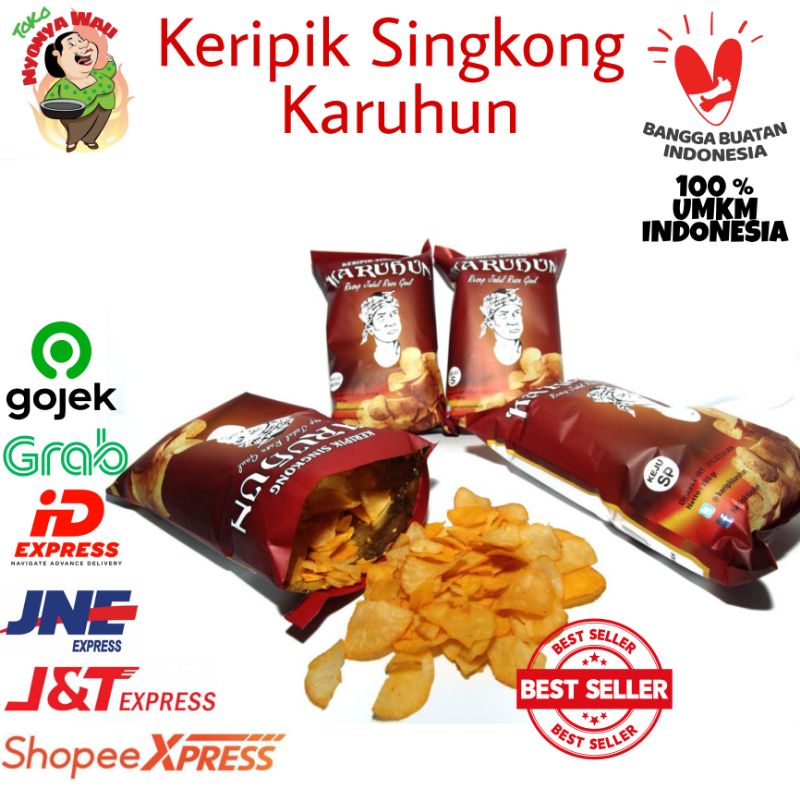 Jual Keripik Singkong Karuhun Terlaris (Promo Awal Tahun) | Shopee ...