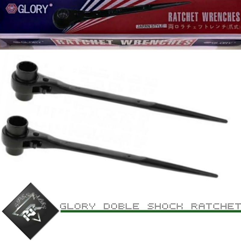 Jual kunci racet scaffolding 27 X 30 Mm glory Ratchet wrench doble ...