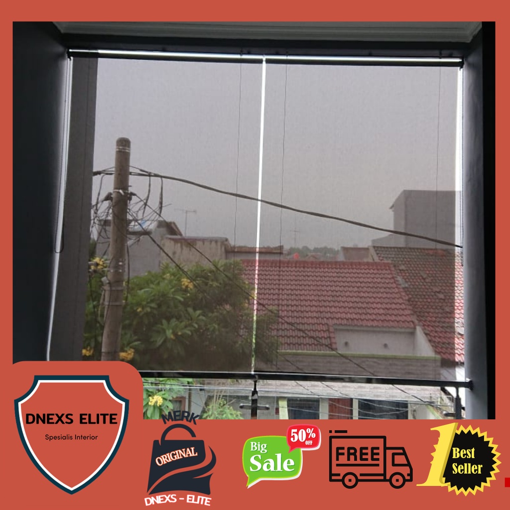Jual suntex blind tirai outdoor tampias cahaya matahari dan air hujan ...