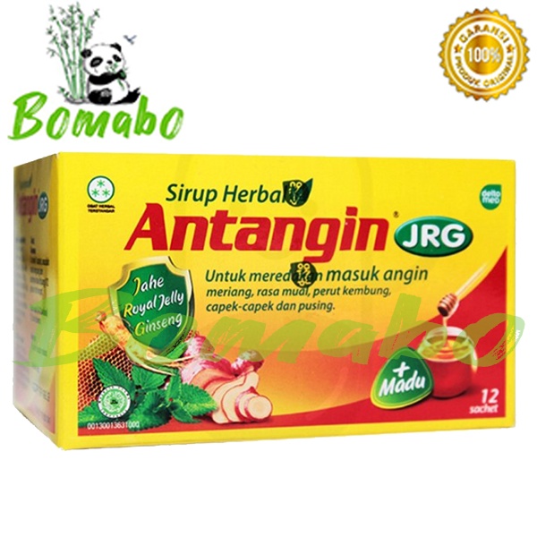 Jual Antangin JRG plus Madu isi 12 sachet / Pereda gejala masuk angin ...