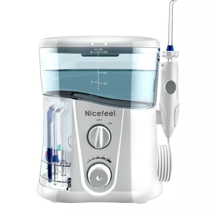 Jual Nicefeel Electric Oral Irrigator Water Flosser with 10 Pressure ...