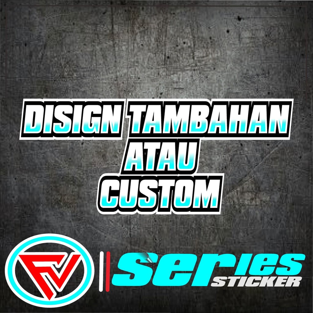 Jual DESIGN TAMBAHAN ATAU CUSTOM | Shopee Indonesia
