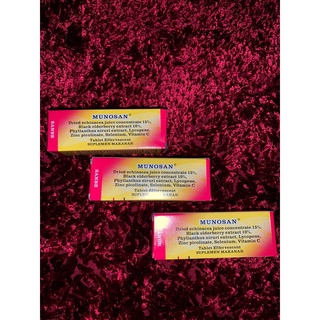 Jual Munosan Tablet Effervescent (1 Tube @ 10 Tablet) Indonesia|Shopee ...