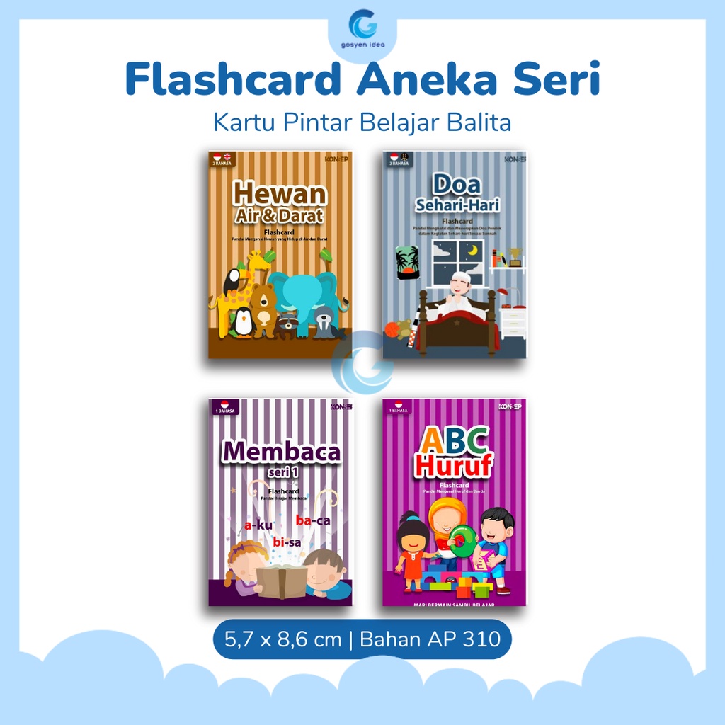Jual Flashcard Seri 2 Kartu Pintar Belajar Balita | Shopee Indonesia