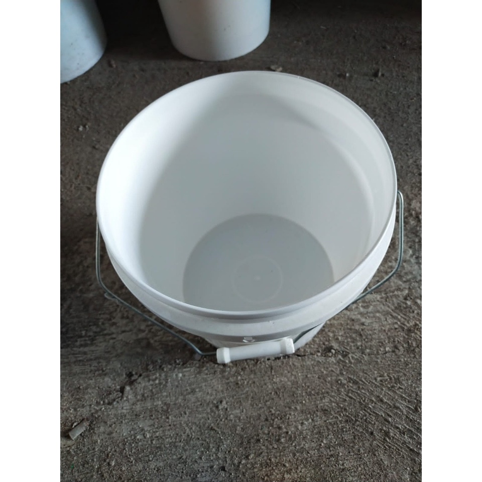 Jual Ember Plastik Bekas 10kg wadah ember ikan cupang Pot Tanaman ...