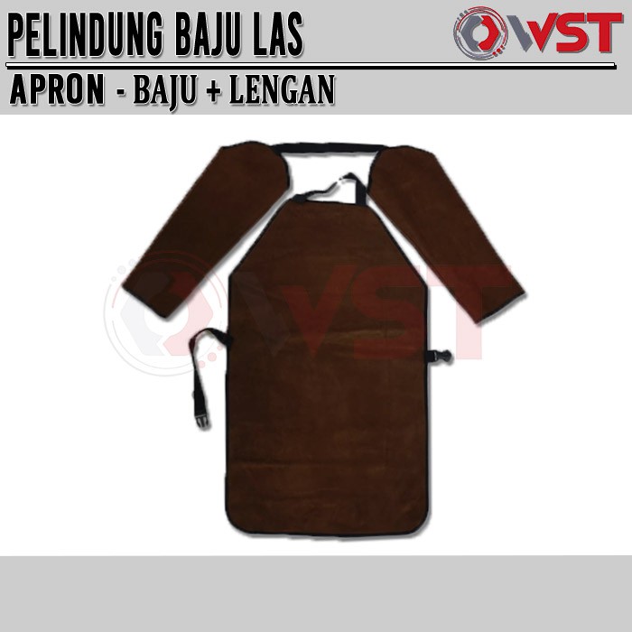 Jual BAJU LAS APRON SET PANJANG ( BADAN + TANGAN ) | Shopee Indonesia