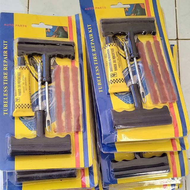 Jual Alat tambal ban tubeless motor mobil samboja Balikpapan | Shopee ...