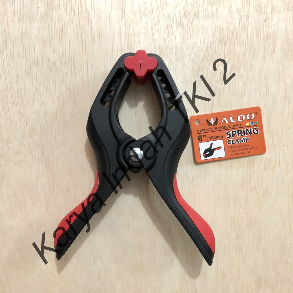 Jual Catok Jepit ALDO 6 Inch Spring Clamp KUAT KLEM Jepit Kayu ...