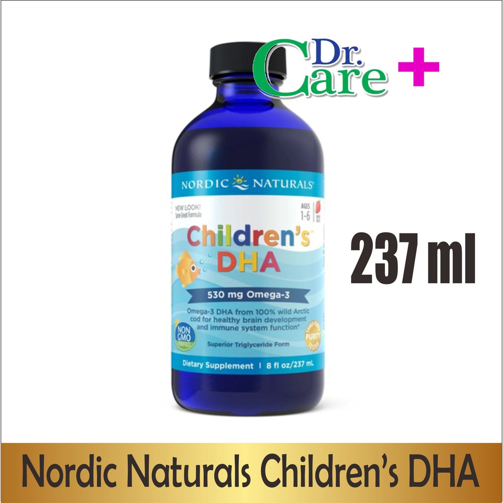 Jual Nordic Naturals Children DHA Strawberry 237 ml (Botol Sedang ...